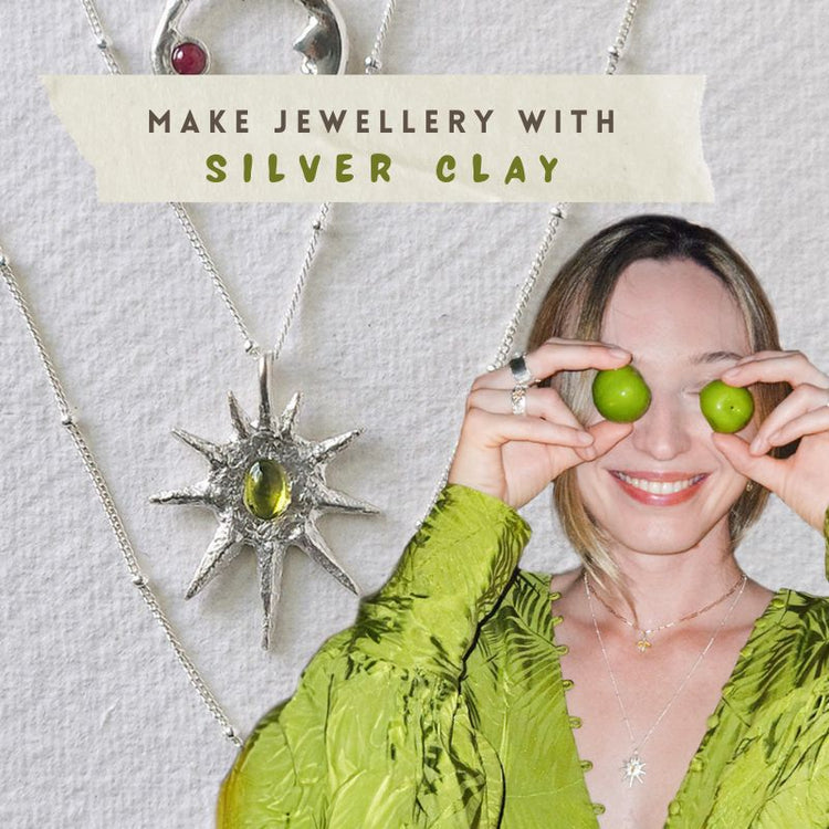 Learn how to make silver clay jewellery at home! – Veter Atelier